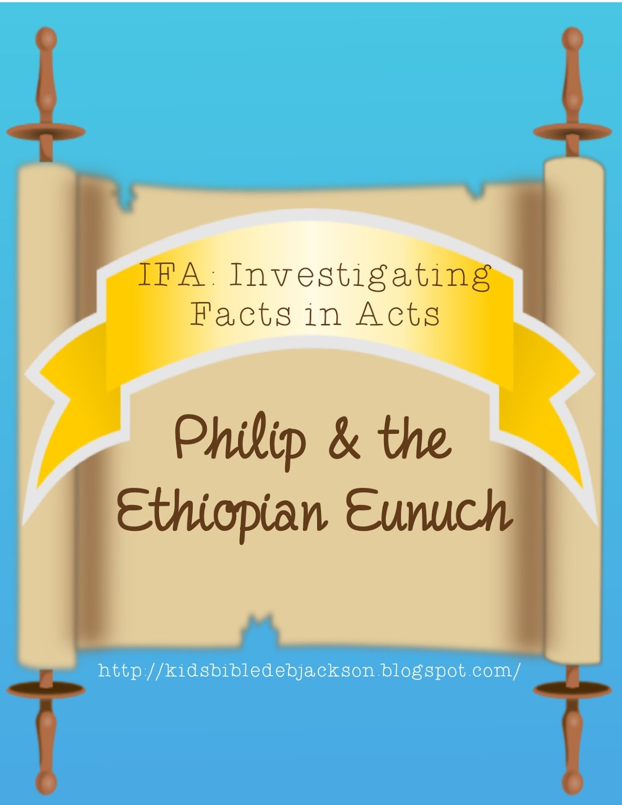 Philip & the Ethiopian Eunuch | Bible Fun For Kids