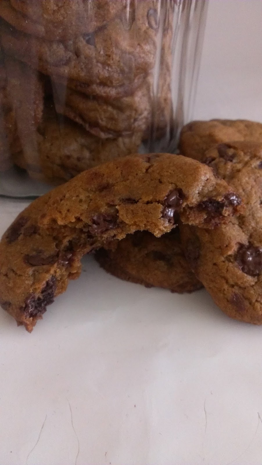 Fudge espresso chocolate chip Cookie (Seg kaffe choklad kaka) | Medinah ...
