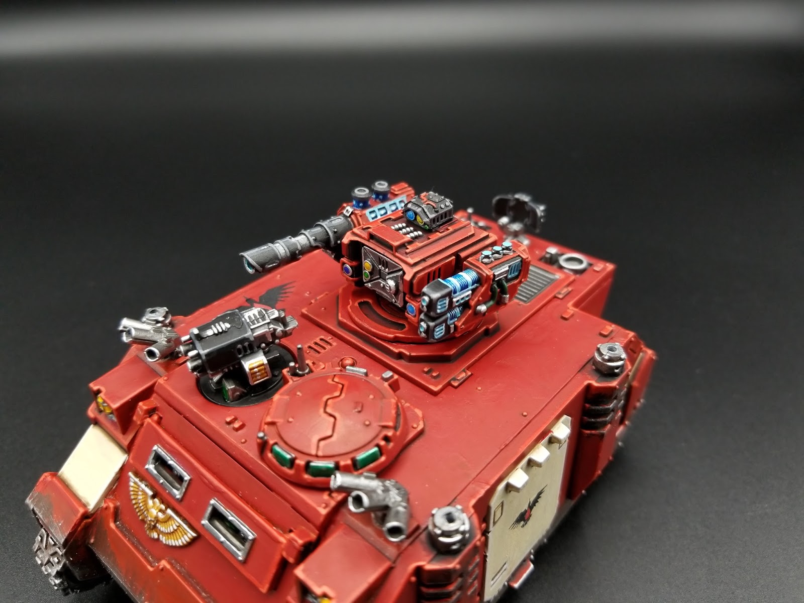 Tigurius's Omnis Arcanum Models: Blood Raven Rhino & Razorback