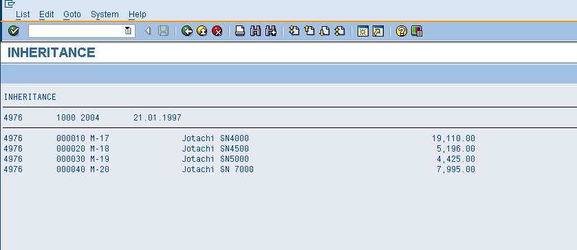 SAP TECH: Global Class : Inheritance