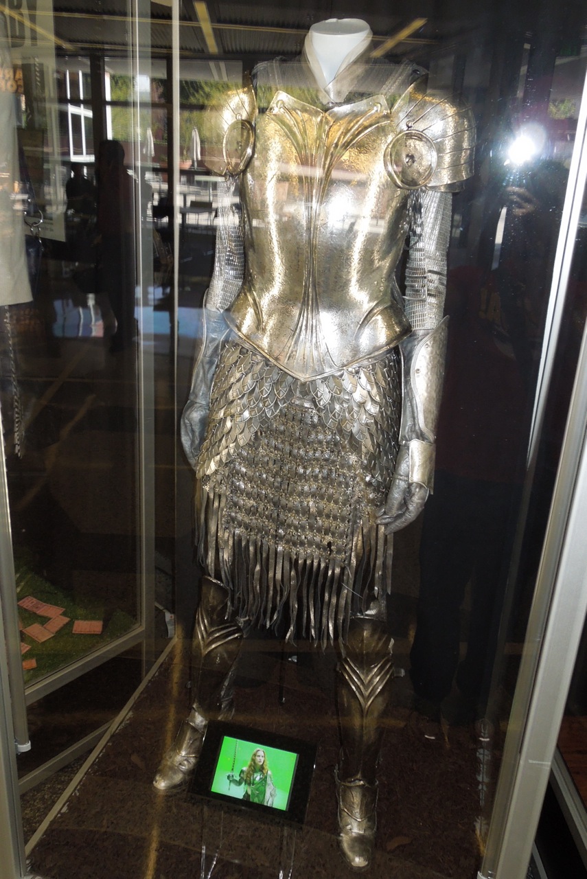 White Knight armour from Alice in Wonderland on display... | Hollywood ...