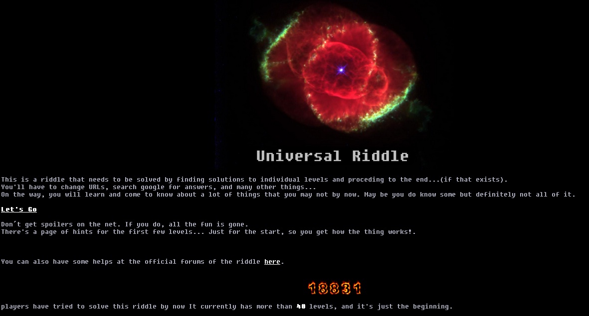 List of Riddle Games... (SUPER LENGKAP) Part 1 ~ Blue Light