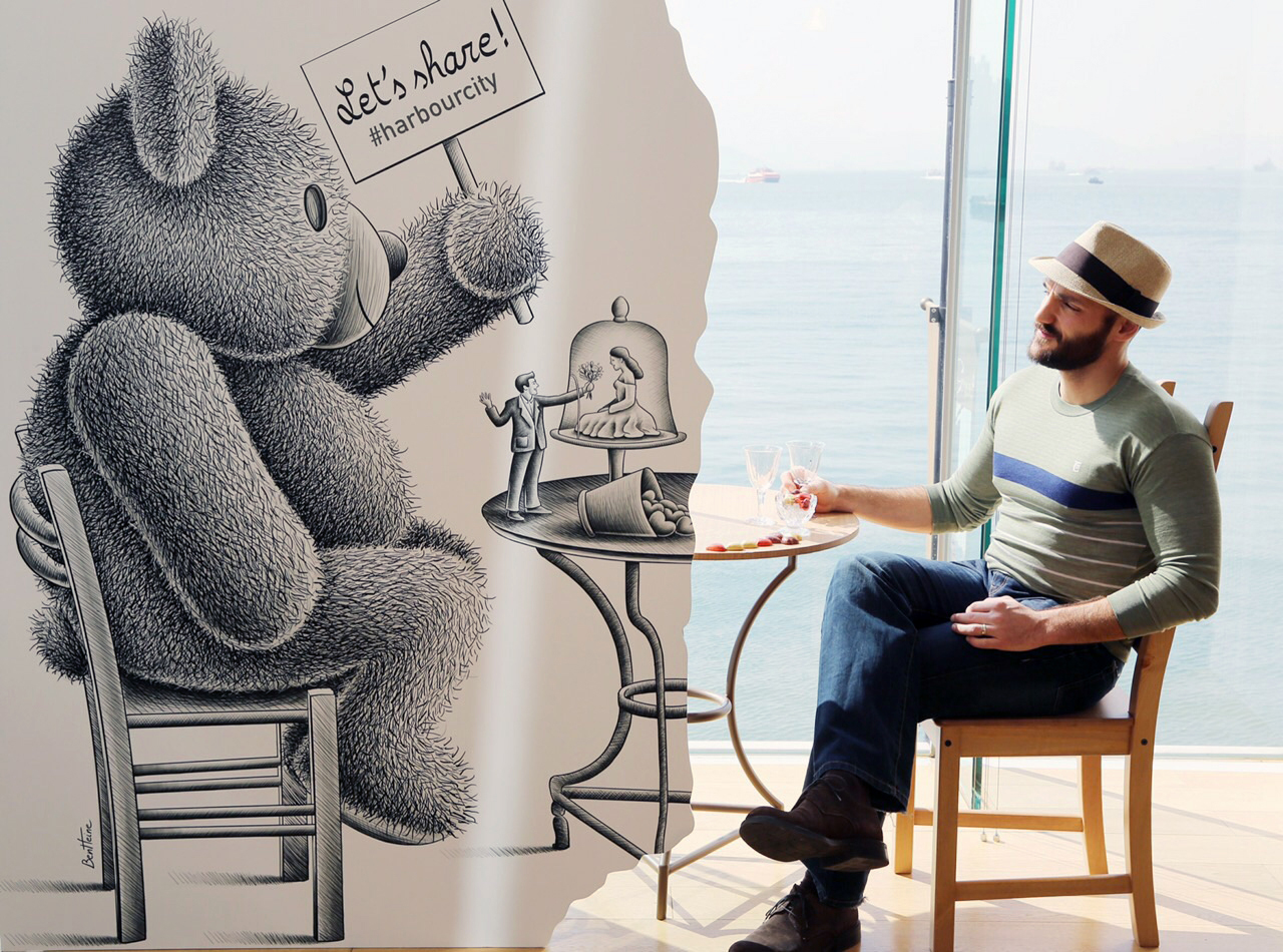 Ben Heine Art and Music Blog: Ben Heine Solo Exhibition at Harbour City ...