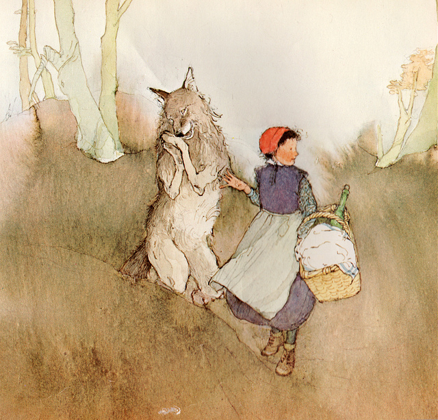 çizgili masallar: Little Red Cap by Lisbeth Zwerger