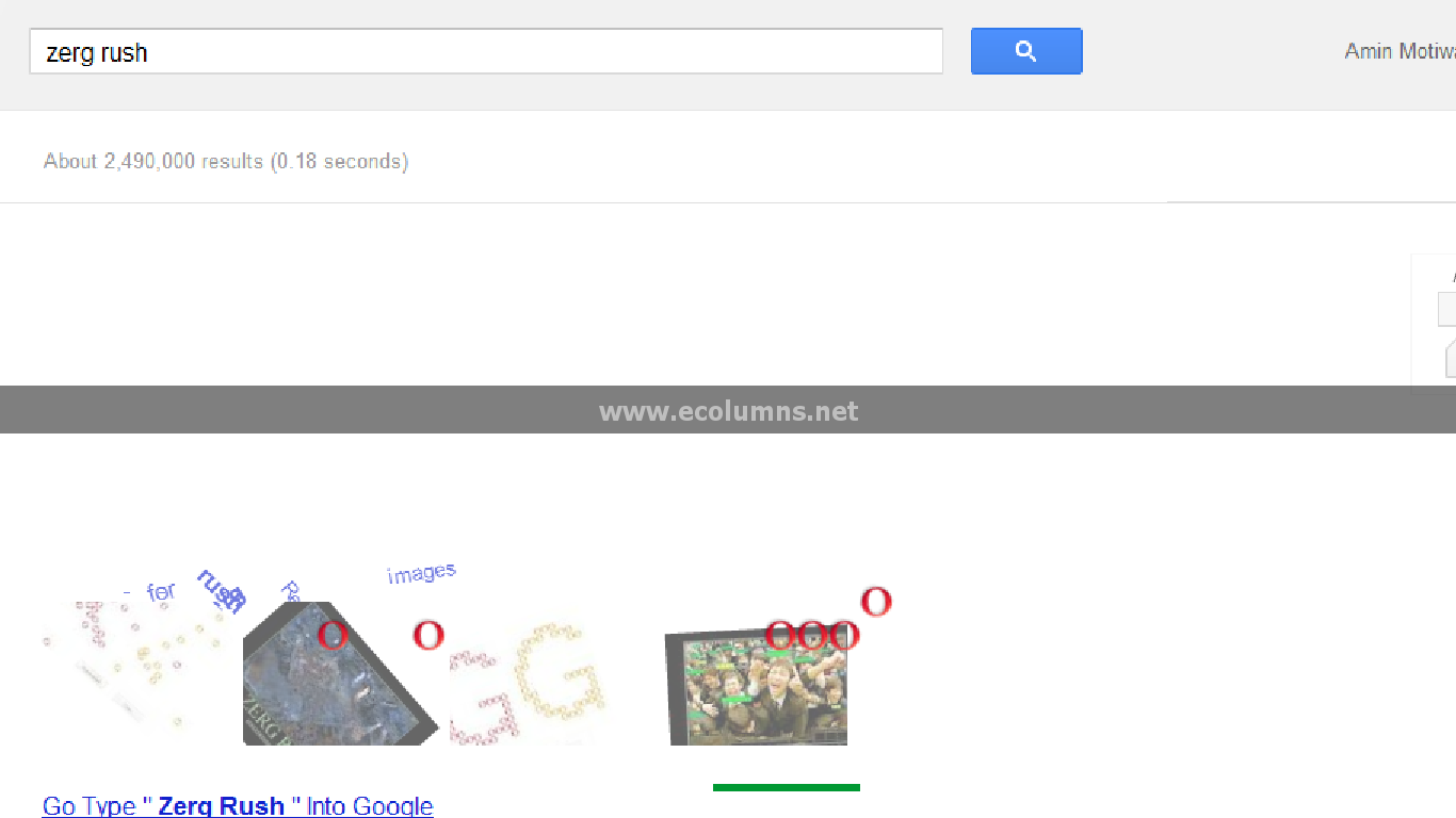 COMPUTER TRICKS: Complete Google Easter Eggs List