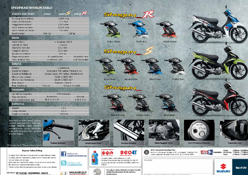 SUZUKI: SHOGUN AXELO 125