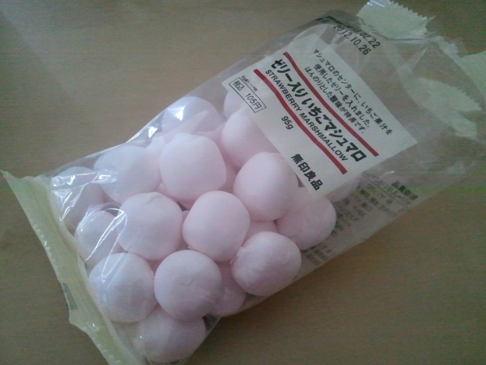 Life of K + P Bear: (Review) Muji Strawberry Jelly Marshmallows