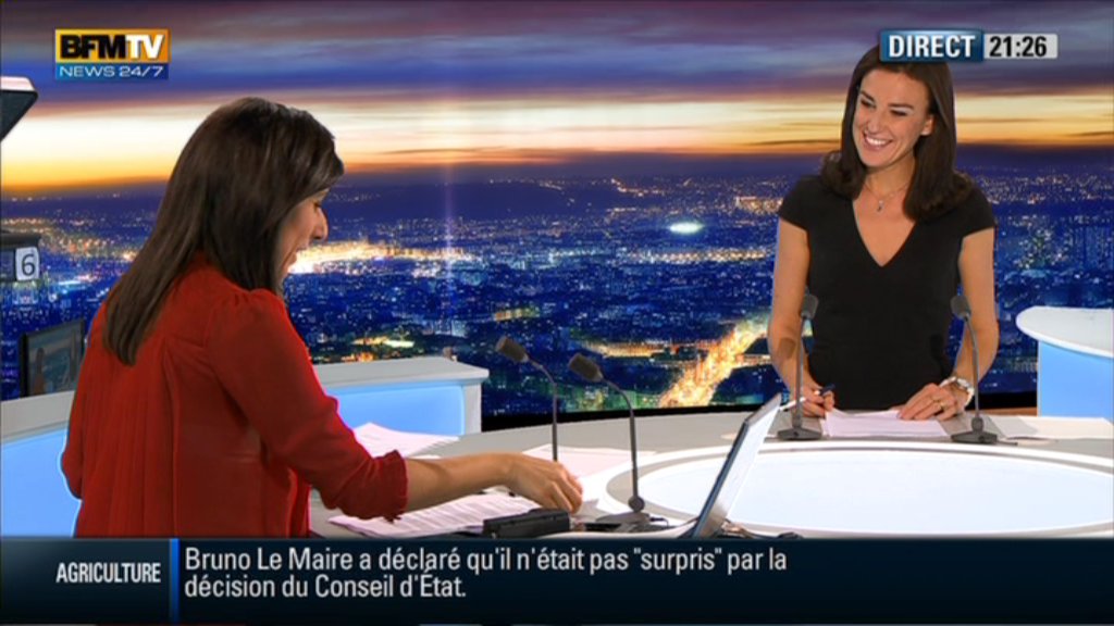 vuesalatele: 2011 11 28 @21H27 - GAETANE MESLIN - BFM TV - LE JOURNAL ...