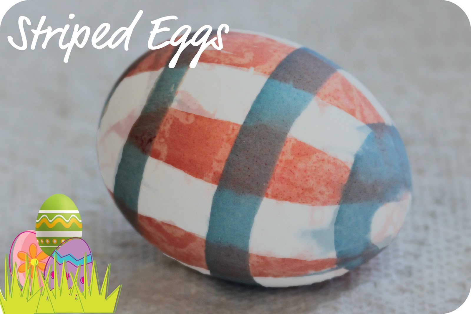 watch out for the woestmans: DIY Striped/Plaid Easter Eggs