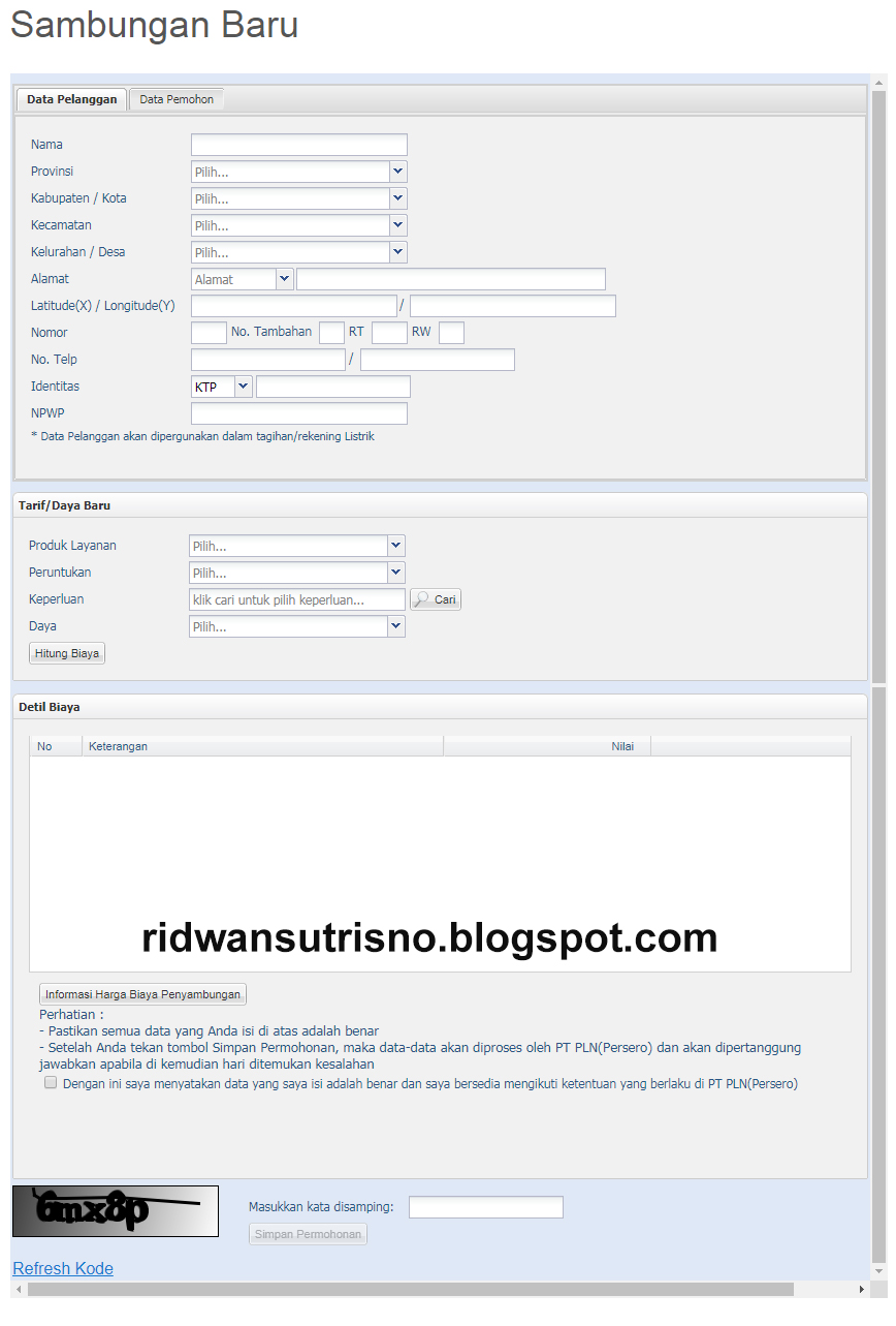 Daftar Harga Pasang Listrik Baru - Komputer Two