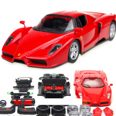 All kinds of toys: Al Ferrari Enzo: Assembly Line Model Kit 1:24