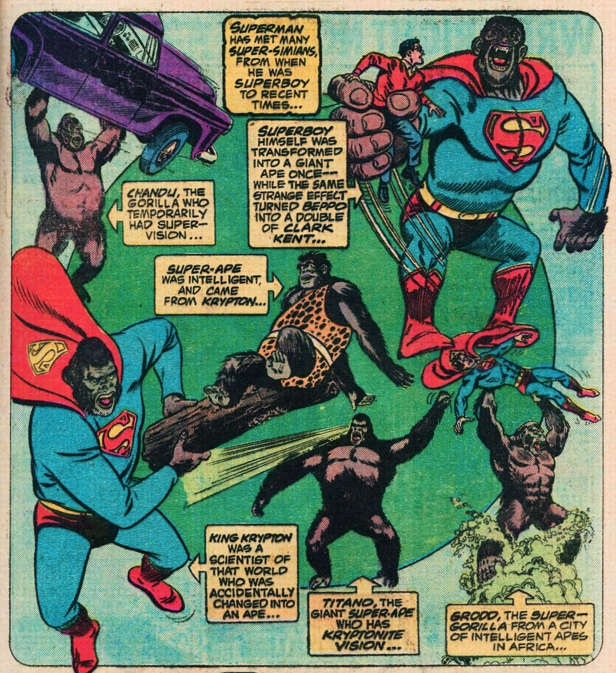 Gone & Forgotten: Dare I Say It? Superboy ... GOES APE!
