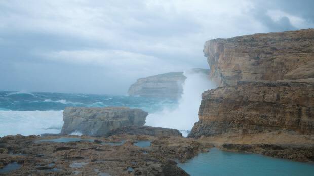 Malta's Azure Window Collapses Into the Sea - Geology In
