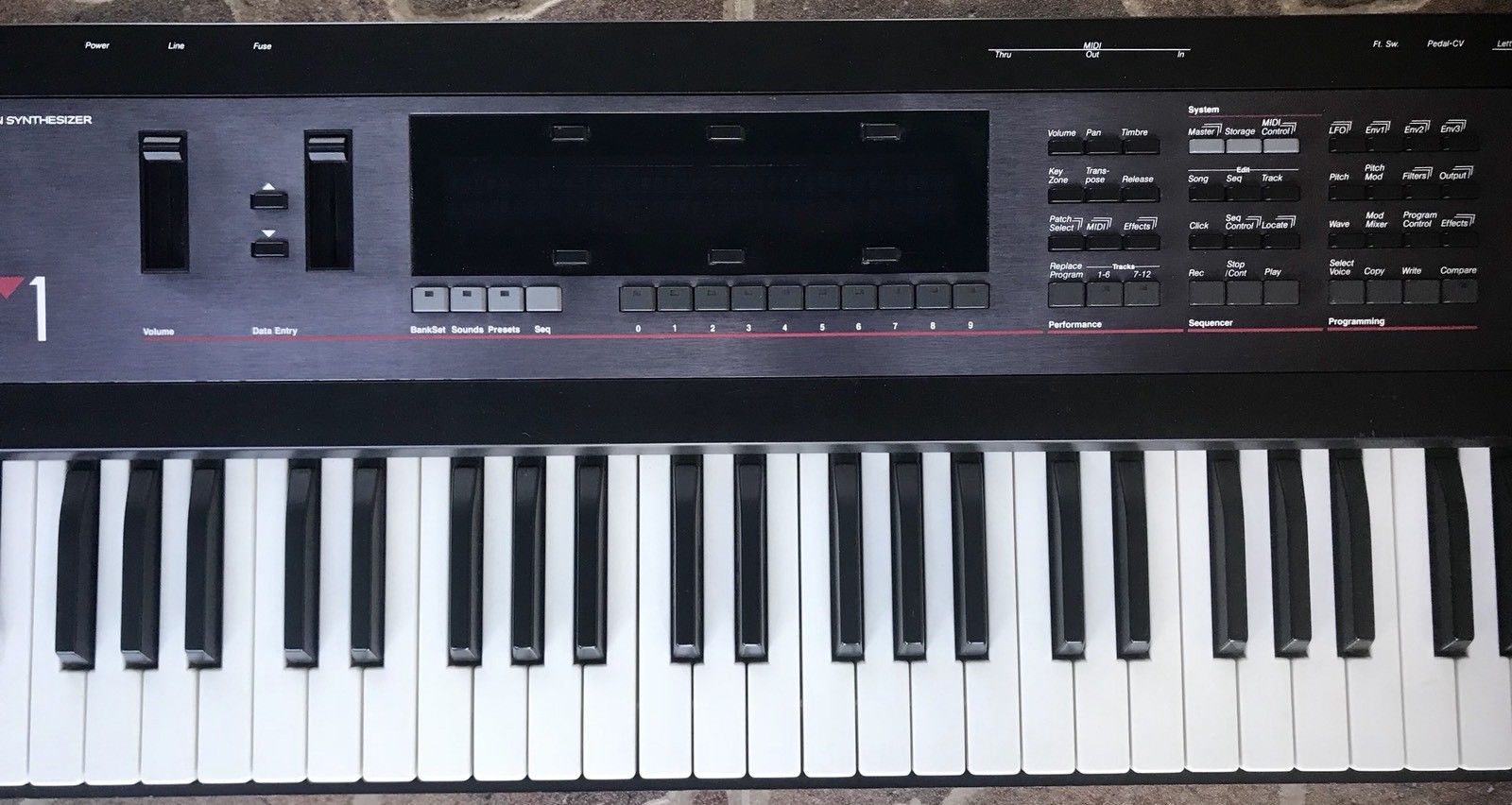 MATRIXSYNTH: Ensoniq SD-1 Synthesizer Keyboard