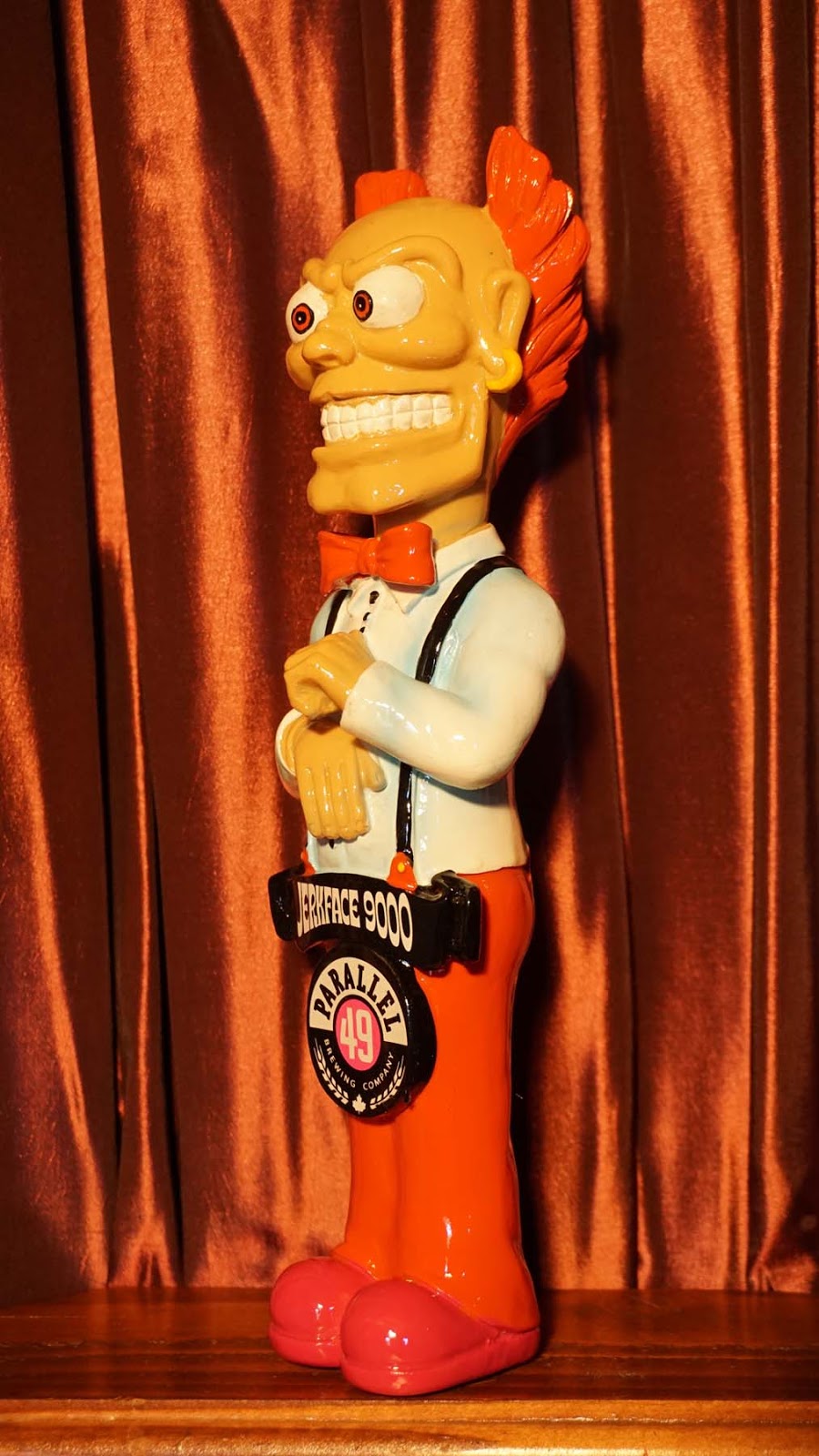 Tap Handle #703: Parallel 49 - Jerkface 9000