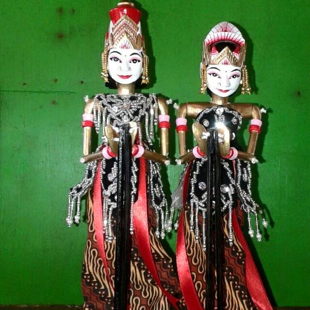 Wayang Golek Couple Rama Sinta - Jasa Pembuatan Wayang Golek