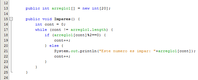 Creacion y Manipulacion de Arreglos en Java