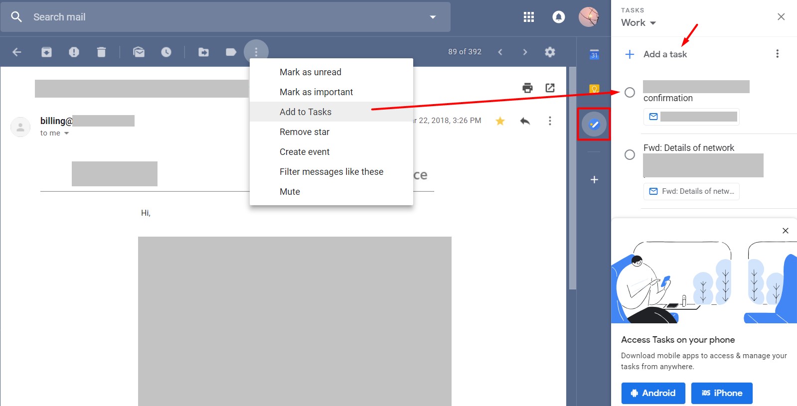 How To Create Task From An Email In Gmail And Google Tasks App?