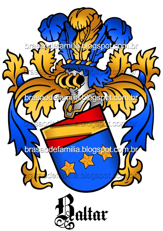 Brasões: Brasão da Família Baltar