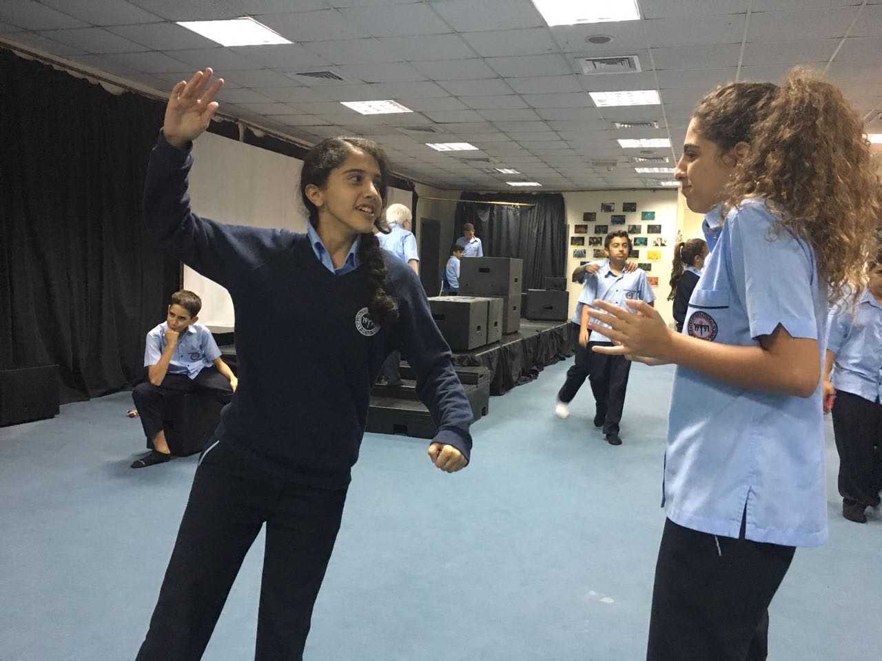 7DD Arts (Drama, Music, Art): reflection on stage slap