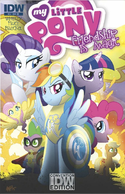 Friendship is Magic #34 Salt Lake Comic Con Cover Revealed | MLP Merch