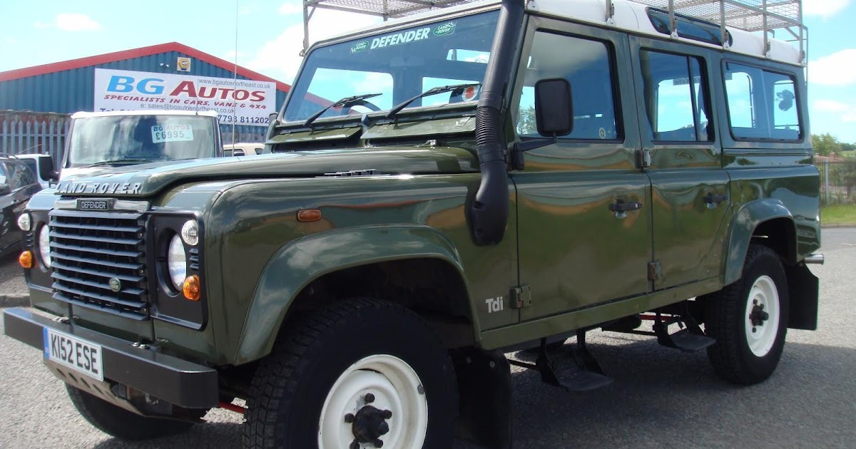 Landrover Defender: Land Rover Defender 110 200 Tdi Csw Met Green 12 ...