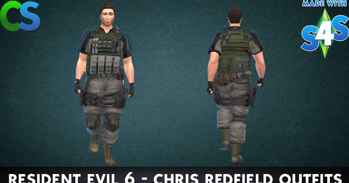 Resident evil 6 chris redfield outfits ~ Cepzid Sims