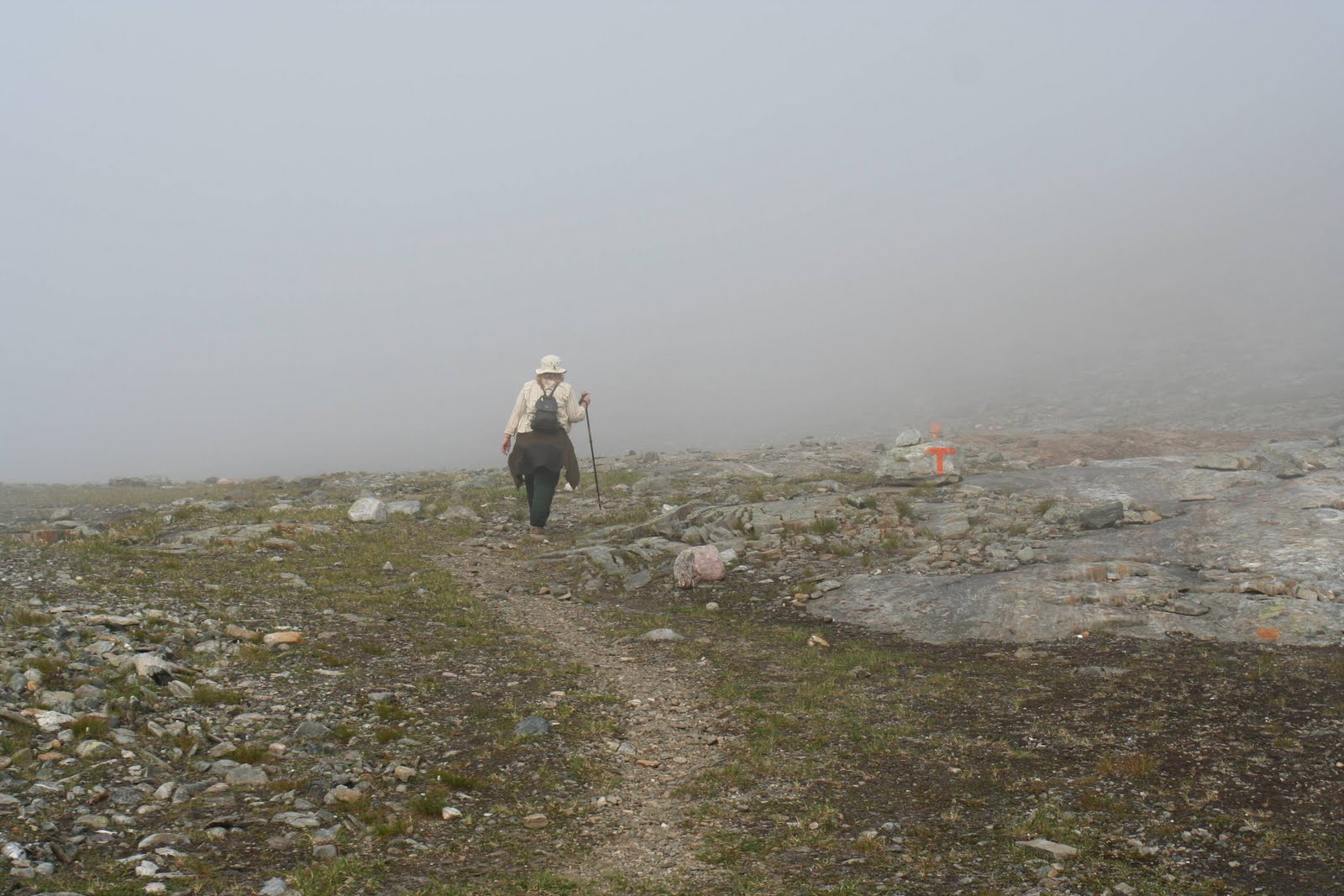 Neljandiku boks: Kolmas matkapäev Sulitjelmas ehk Siil udus