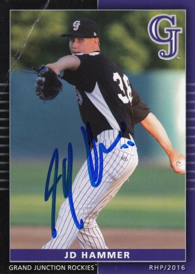 Daily Autograph: J.D. Hammer