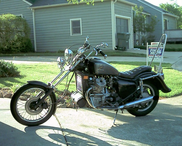 Modified Motorcycles by ChopperCharles: Got The Frame Raked