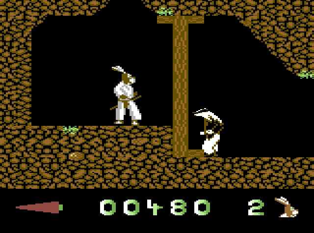 VGJUNK: NINJA RABBITS (COMMODORE 64)