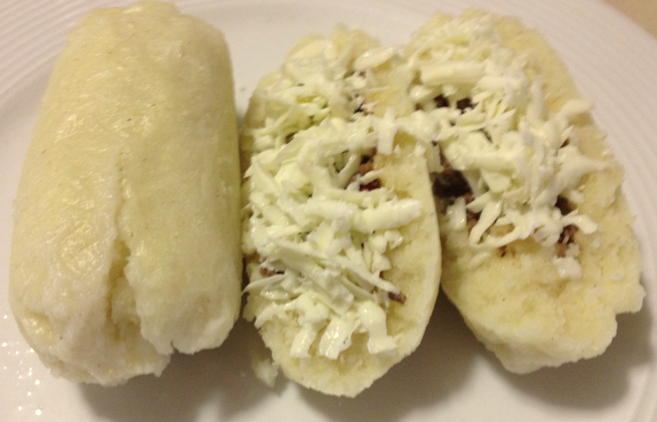 Con mucho gusto Mario: Bollos Pelones con carne Molida