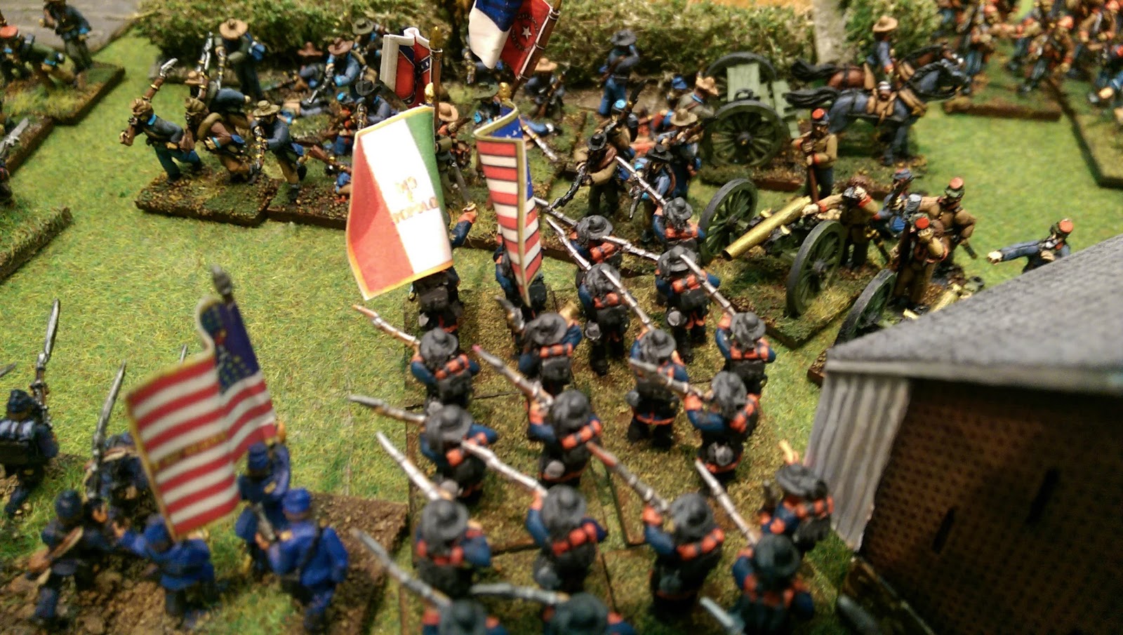 Jabba's Wargaming: ACW 1865, Somewhere in the East. Game at NBHW.