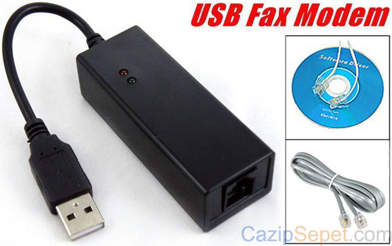 types of modems: fax modem