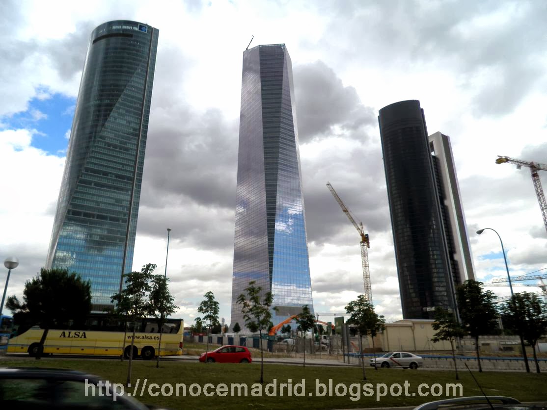 Conocer Madrid: Cuatro Torres Business Area, y su entorno