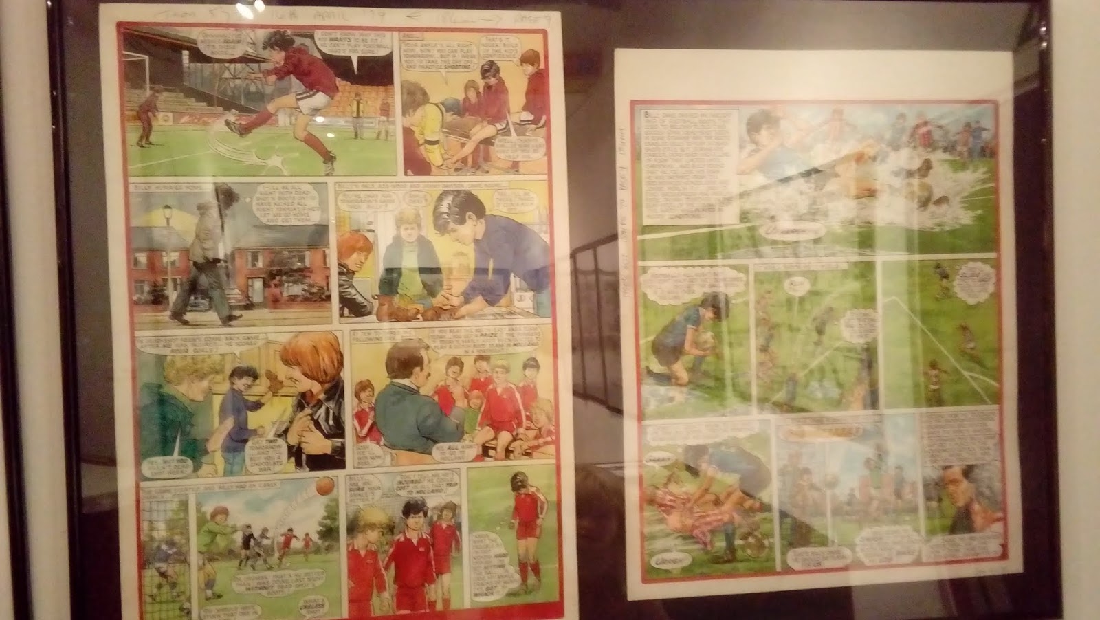 Boys Adventure Comics: Treasury of British Comics exhibition closes today