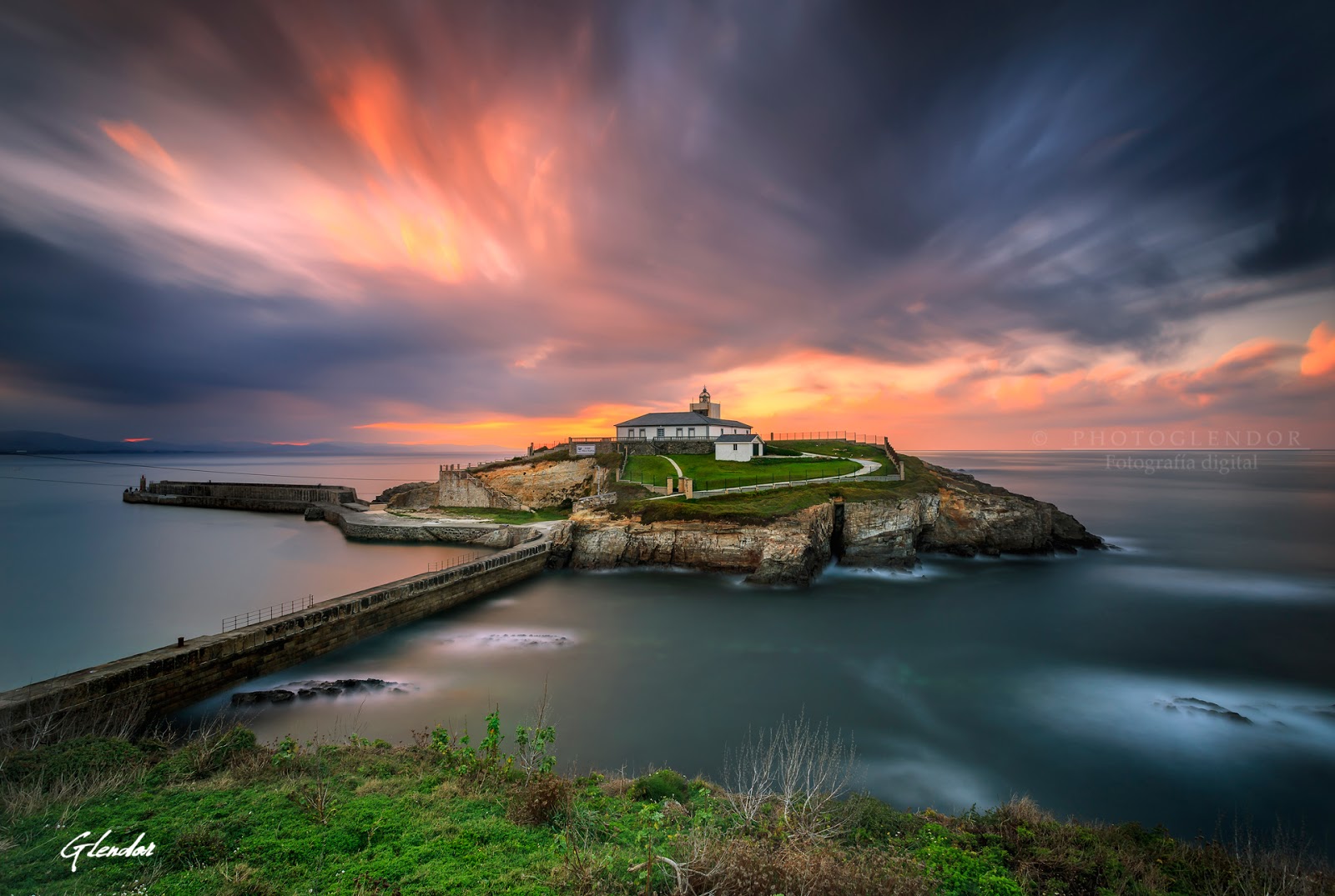 Glendor. Fine art photography: La Isla del Faro. (Cómo hice la foto)