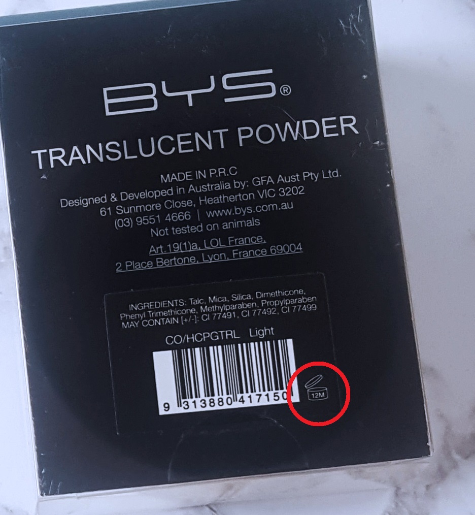 BYS Translucent Loose Powder Light - Miss Across the Sea