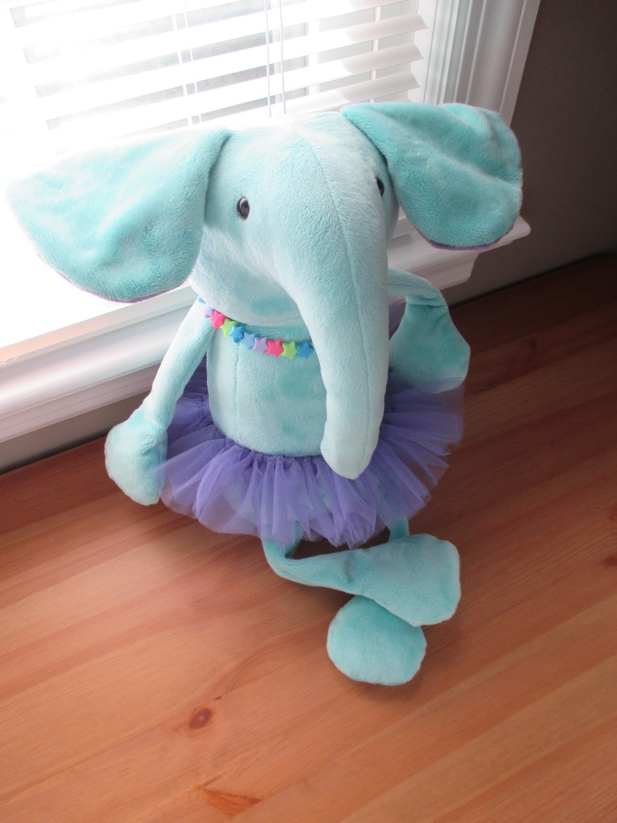 Fleece Menagerie: Elephant Ballerina (Available)