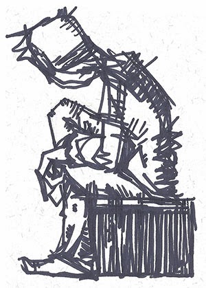 a pen a day: pen 136: infinity permanent marker