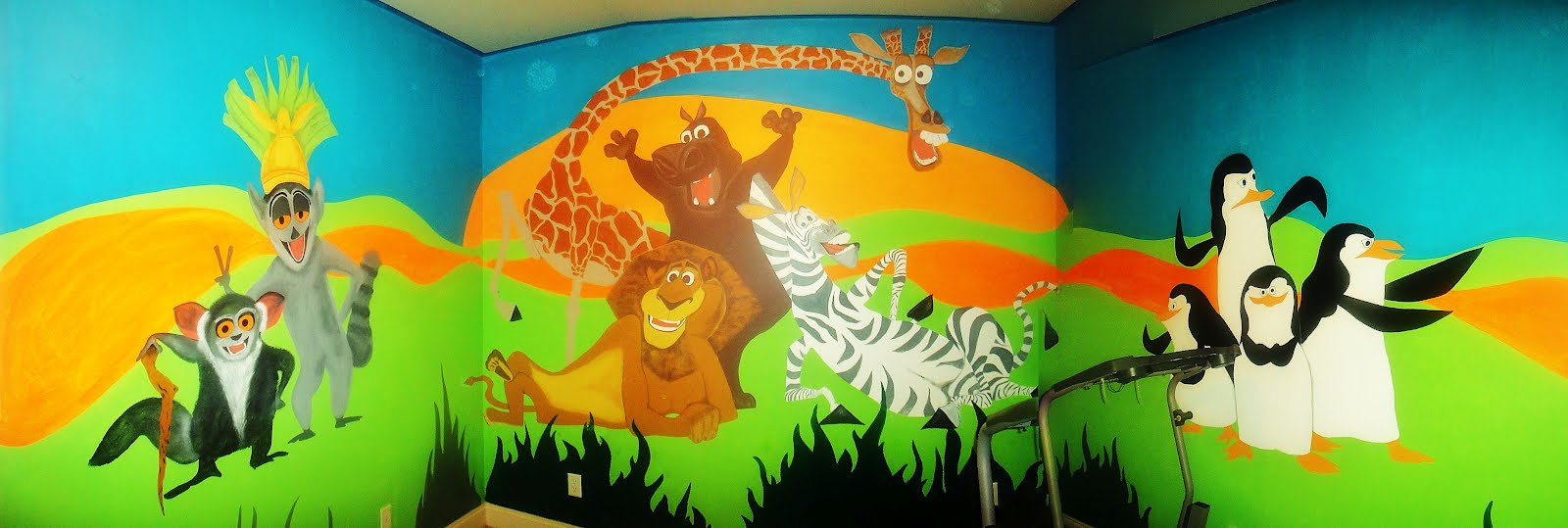 VILAK - Me at my place....!!!: Madagascar Mural