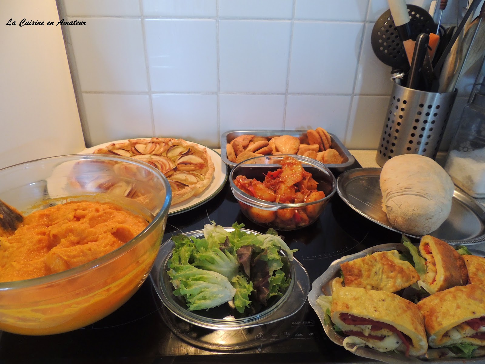 La cuisine en amateur de Maryline: Tout le repas