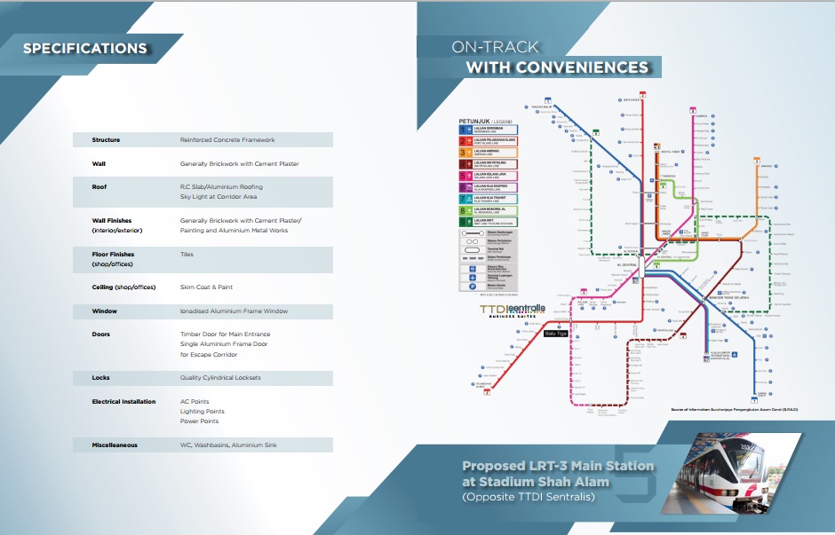 TTDI GATEWAY; SENTRALIS (SOVO SUITES)