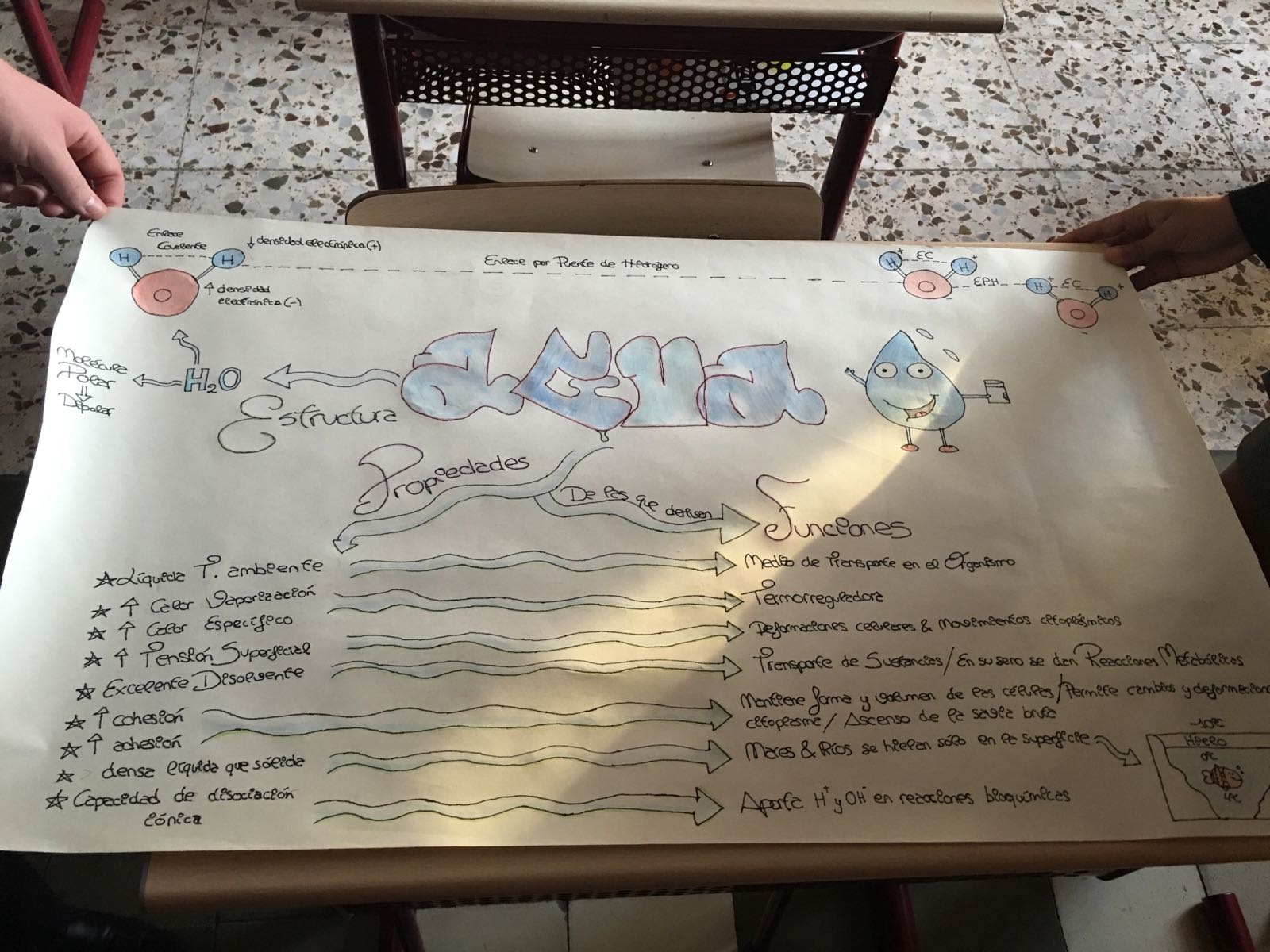 Super Biólogos: Infografía del agua