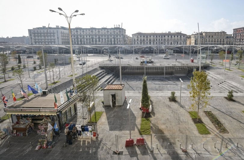 Inaugurata l’area nord di piazza Garibaldi
