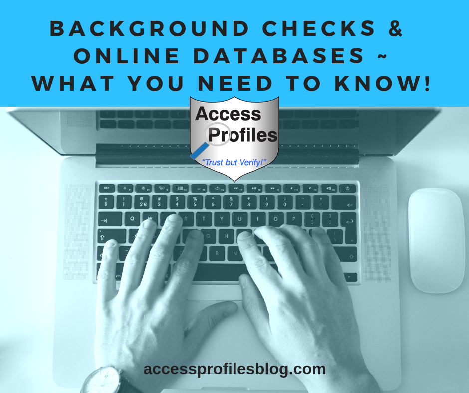 Access Profiles, Inc.: Background Checks and Online Databases - What ...