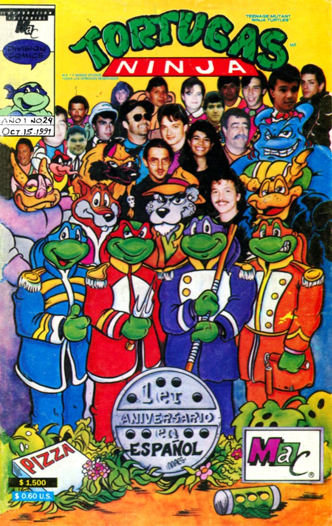 TMNT Entity: A handy guide to Las Tortugas Ninja from Division Comics