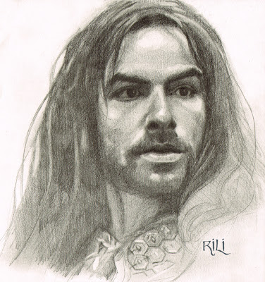 The Twirling Dragon: Kili Sketch