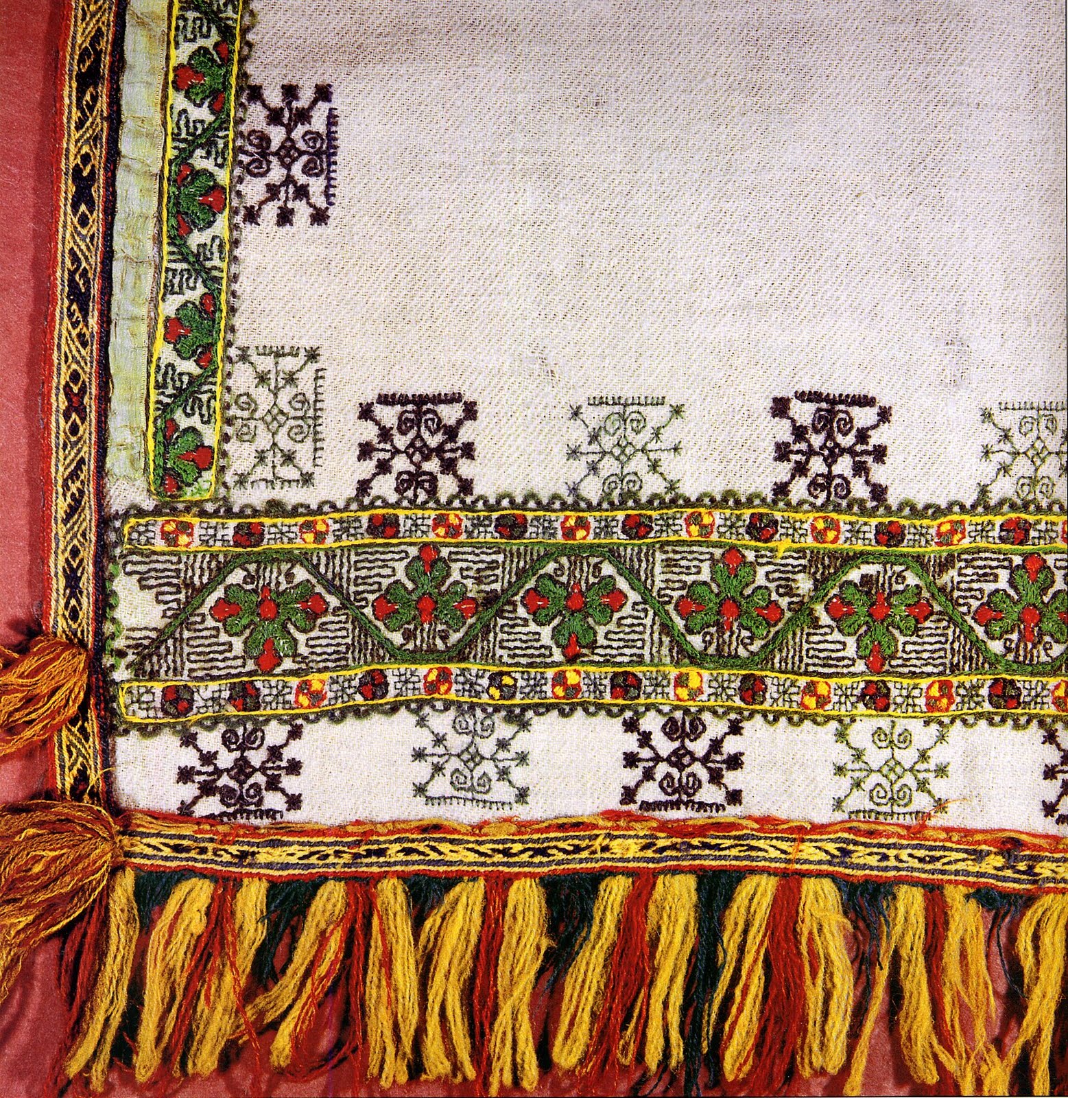 FolkCostume&Embroidery: Costume of Selonia or Augšzeme Province, Latvia