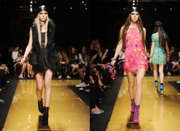 The Versace Fashion Show for H & M In New York | Princess